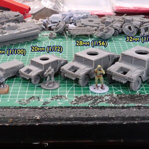 HMMWV M1025 - 3D Resin Printed Modern Wargaming Vehicles - Miniatures ...