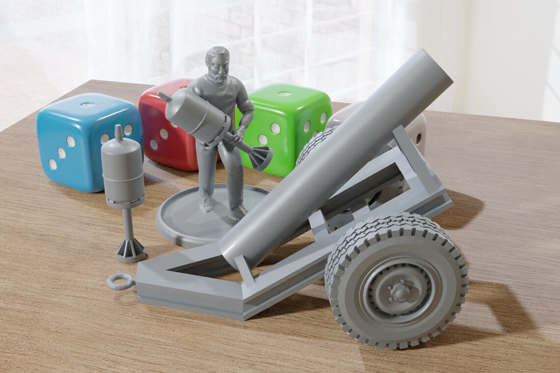 Hell Cannon - Modern Wargaming Miniatures for Tabletop RPG - 28mm ...