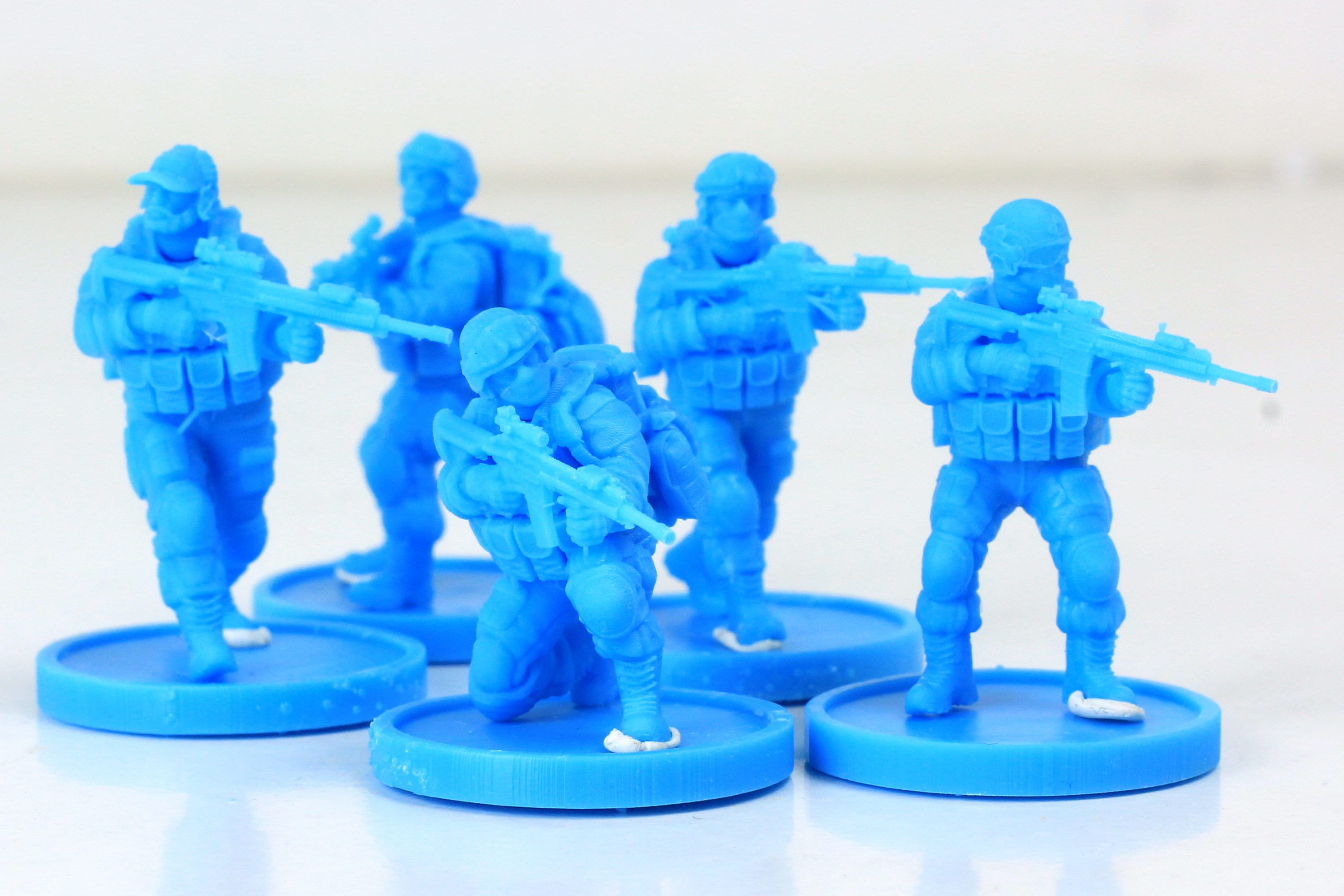 US Marine Corps Squad - Five - Modern Wargaming Miniatures for Tabletop ...