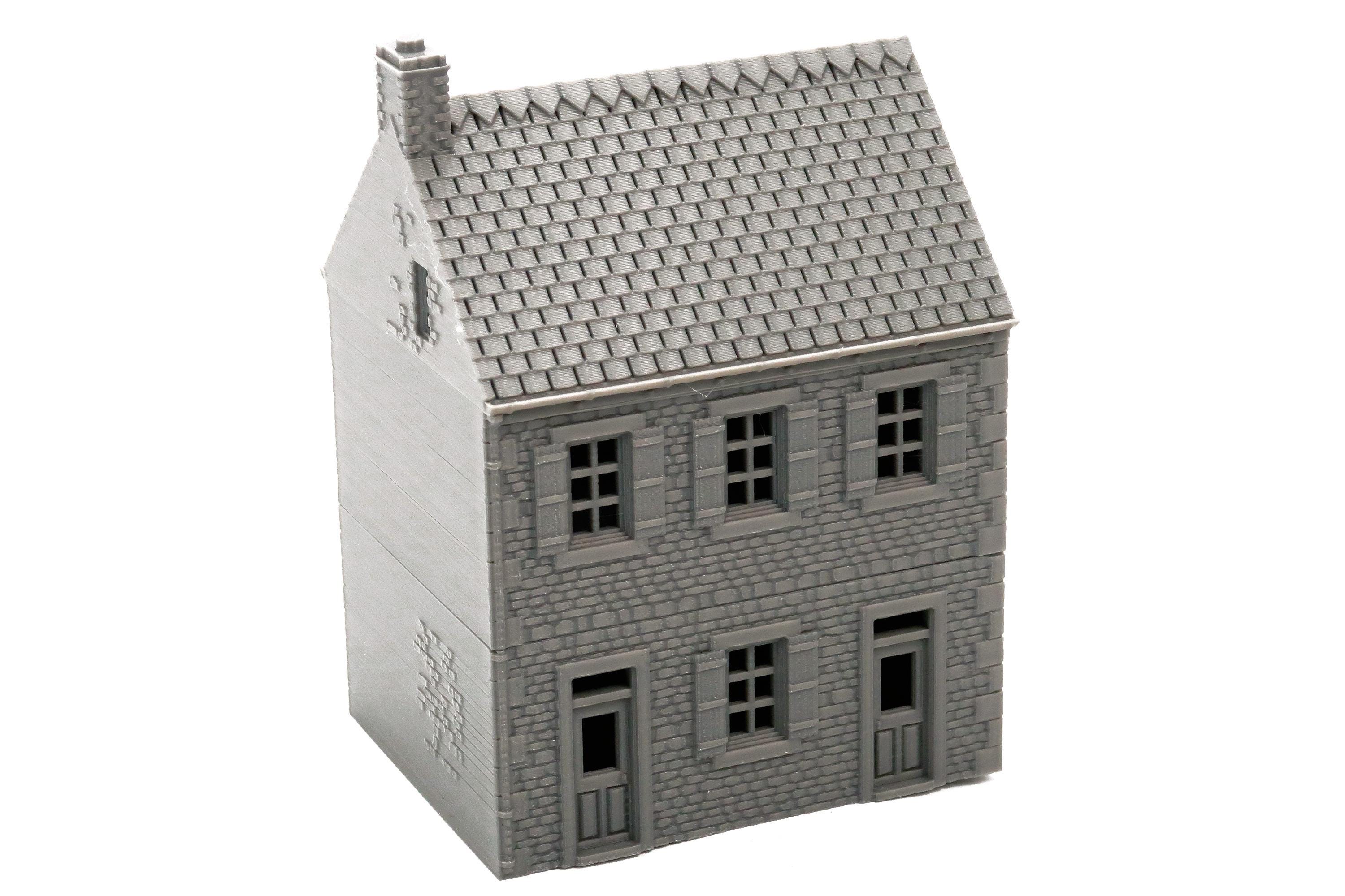 Normandy French Town Set Volume 4 - 3D Printed Miniature Wargaming ...