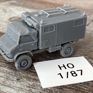 Unimog Funkkoffer (radio) - 3D Printed - 28mm Scale - Miniature ...