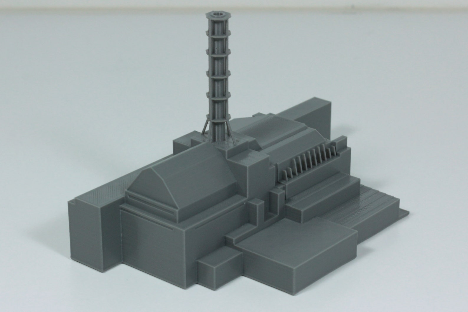 Chernobyl Disaster Nuclear Reactor Display Miniature Statue, 3D Print ...