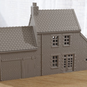 Normandy French Farmhouse Tabletop Wargaming WW2 Terrain Proxy 3D ...