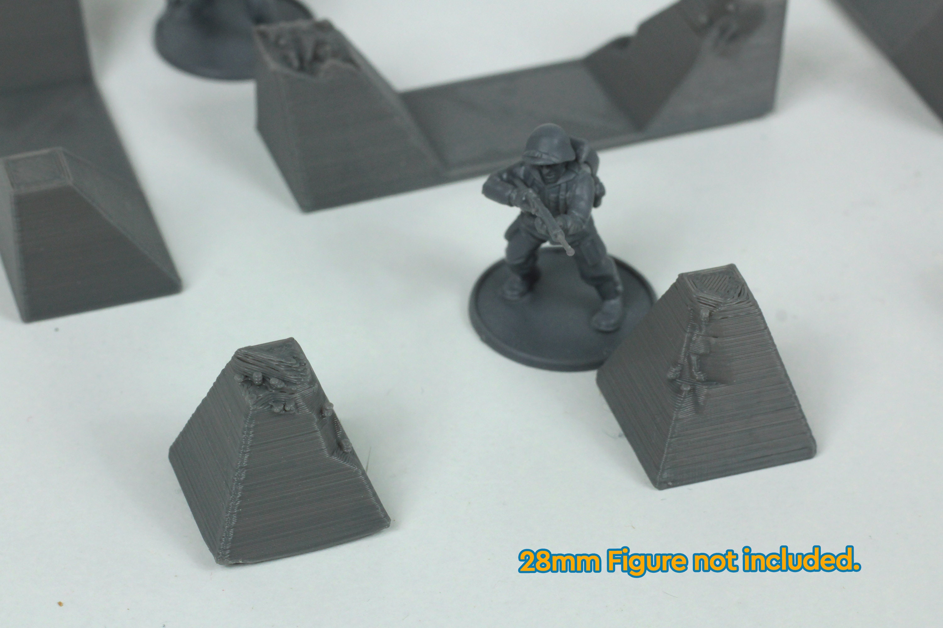 Dragontooth Concrete WW2 Obstacles Set 28mm 3D Printed - Etsy