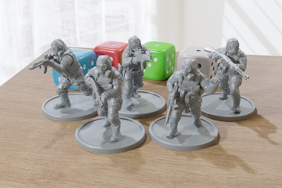 SAS Unit Five 28mm / 32mm Minifigures Modern Wargaming - Etsy