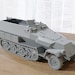 SD.KFZ. 251 C Half-track WW2 German APC - 3D Resin Printed 28mm / 20mm ...