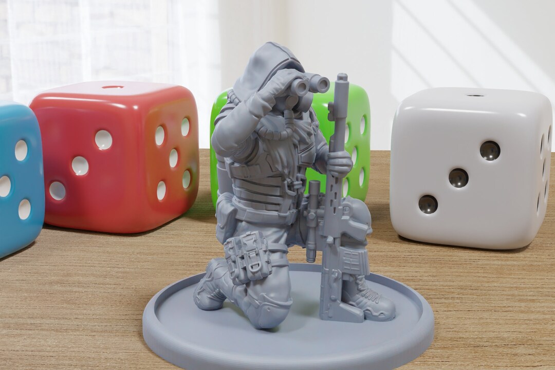 Victor Ghostwalker Stalker Sniper - 3D Printed Minifigures - Post ...