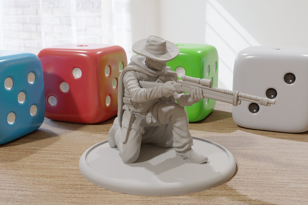 Android Hunter - 28mm / 32mm - Post Apocalyptic Minifigure - Ideal ...