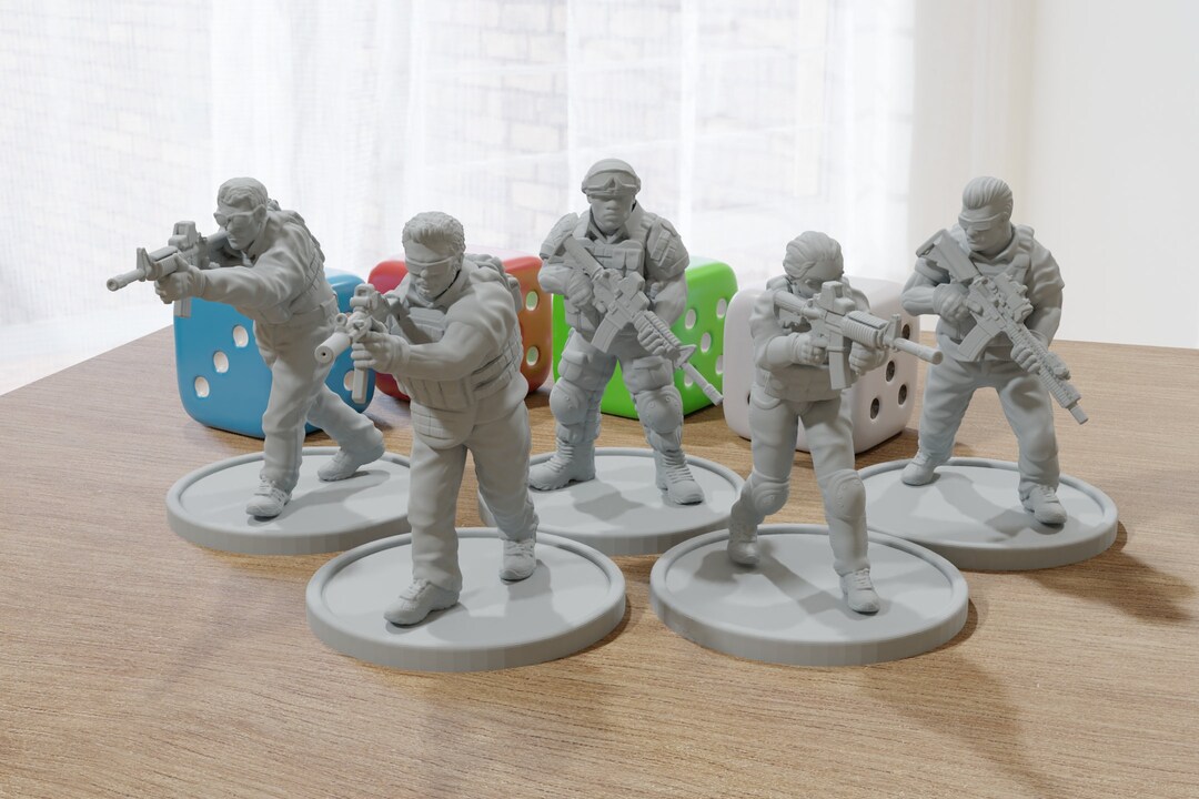 Special Task Force - Five - Modern Wargaming Miniatures for Tabletop ...