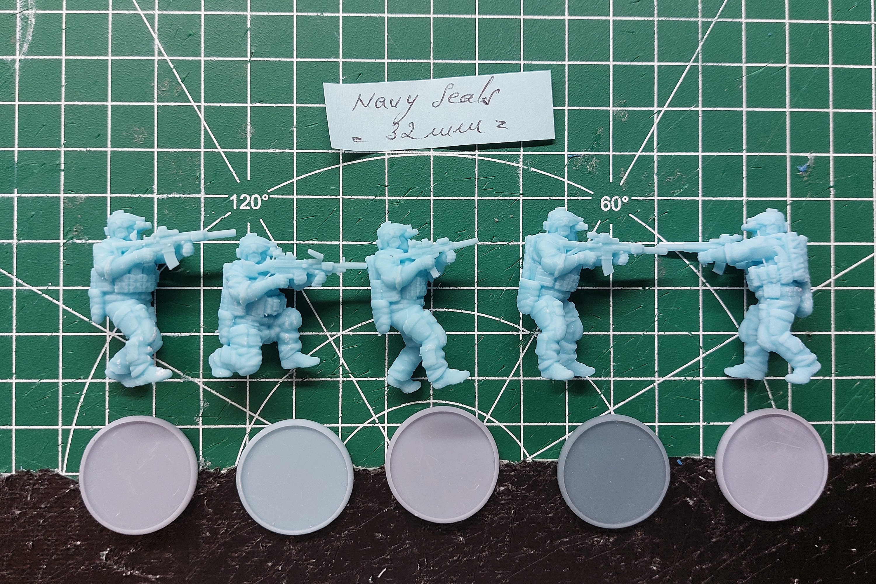 US Navy Seals Element - 5pc - Modern Wargaming Miniatures for Tabletop ...