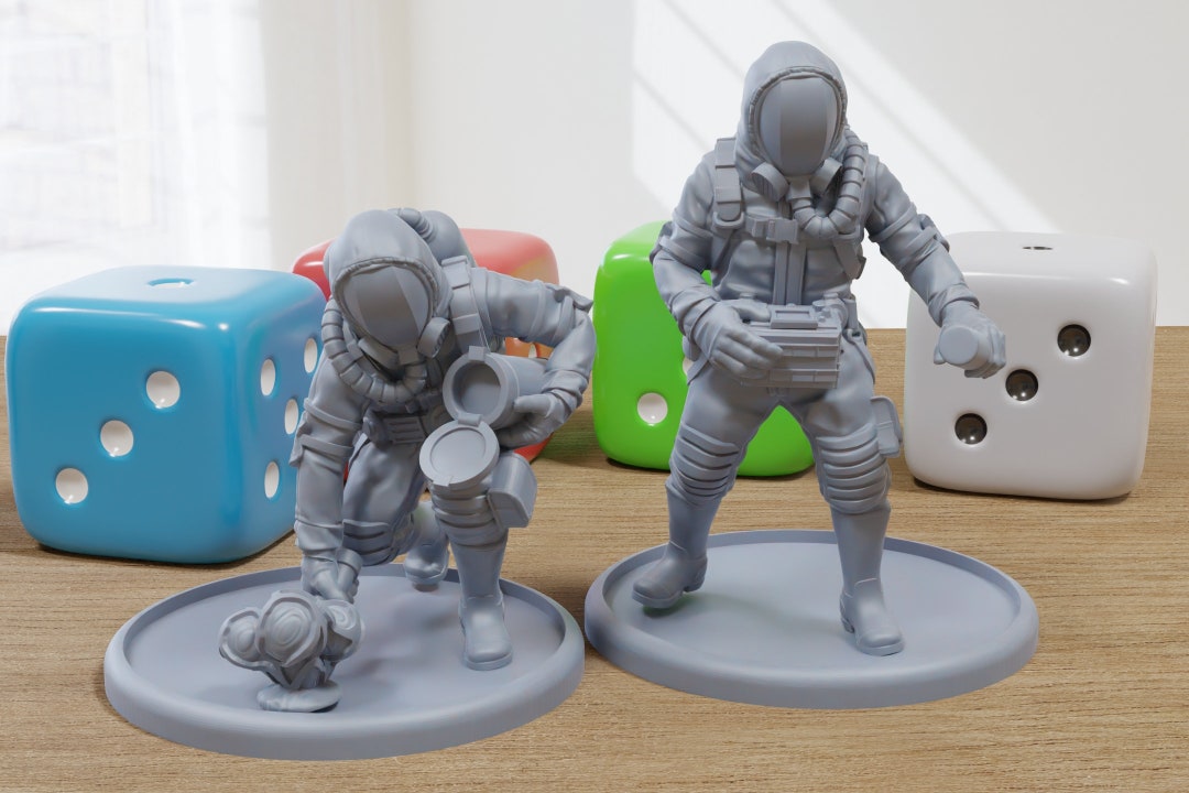 Dr Mihail and Dr Pavel Zone Researchers - 3D Printed Minifigures - Post ...