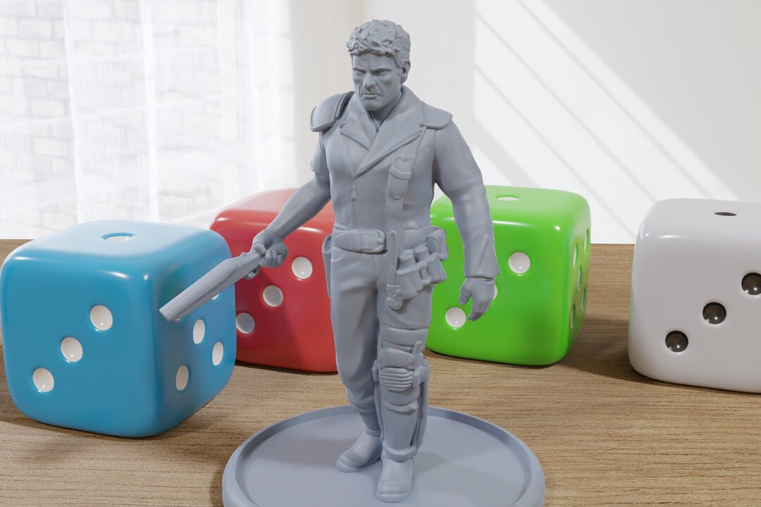 Max - 3D Printed Minifigures for Post Apocalyptic Miniature Tabletop ...