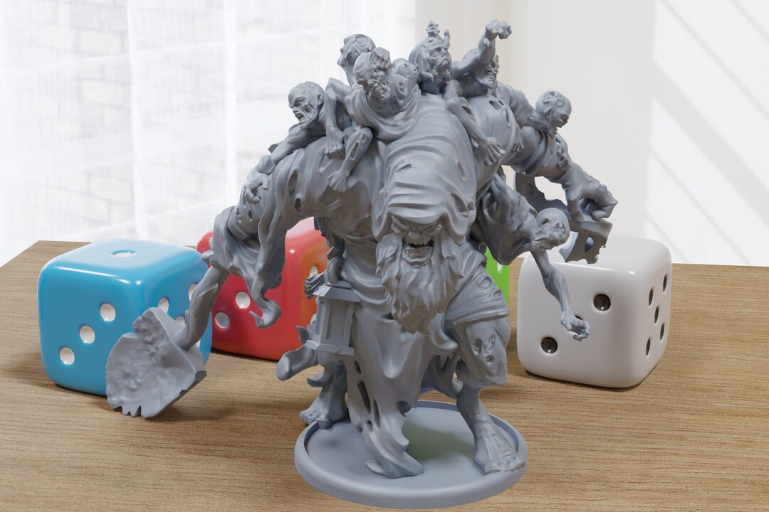 Grave Digger Zombie - 3D Printed Minifigure for Zombie Post Apocalyptic ...