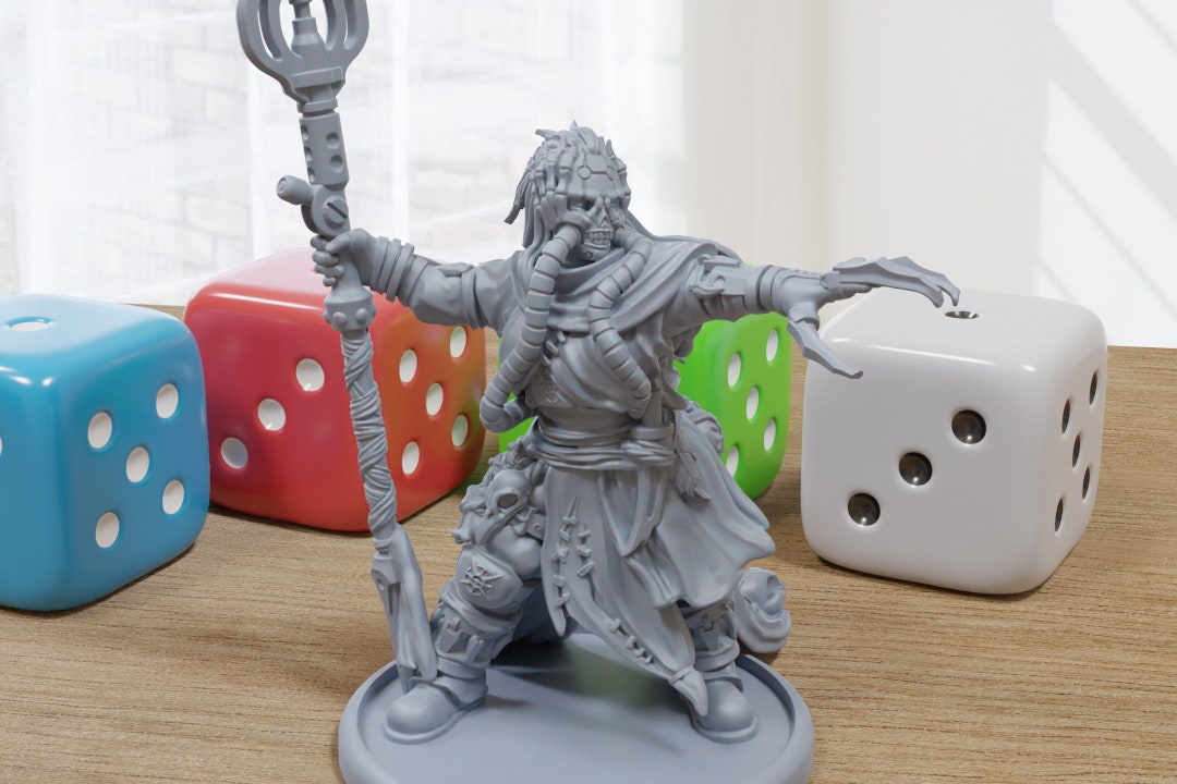 The Ash Witch 3D Printed Proxy Minifigures for Sci-fi Miniature ...