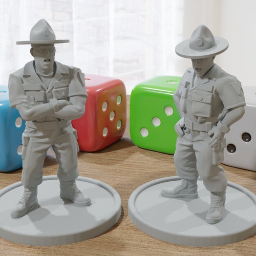 Commando Modern Wargaming Miniatures for Tabletop RPG 20mm - Etsy