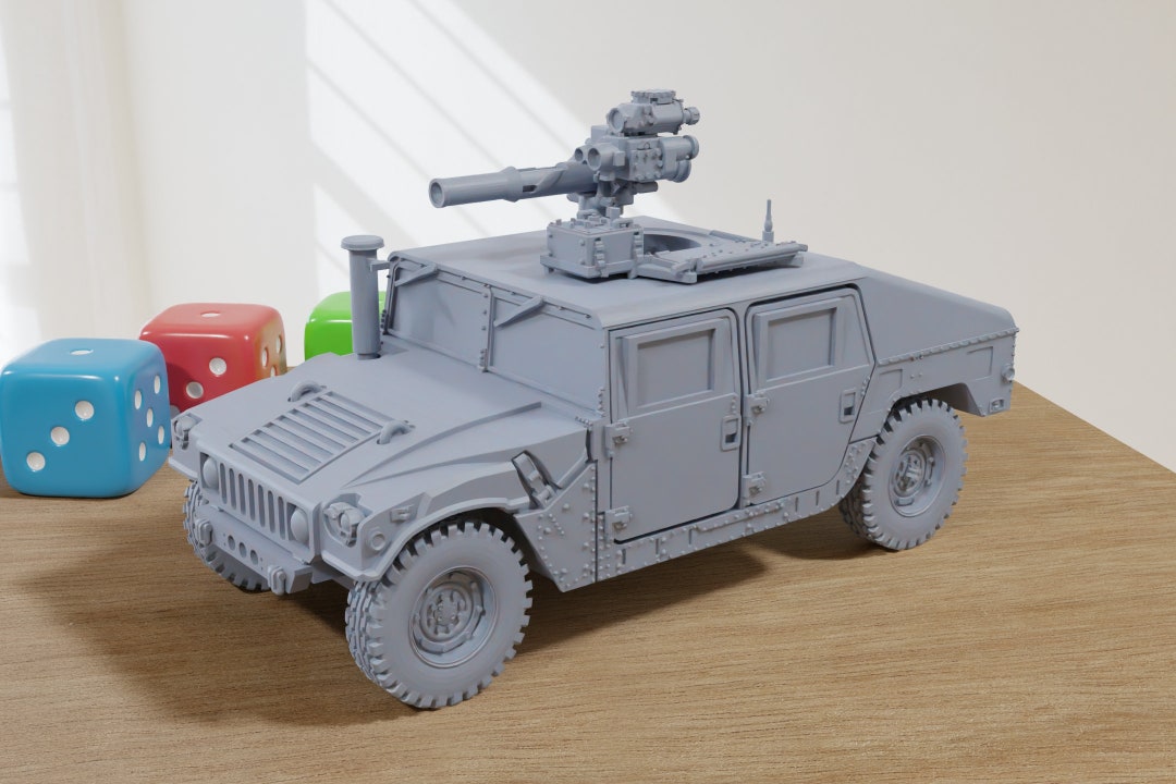 HMMWV M966 TOW - 3D Resin Printed Modern Wargaming Vehicles ...