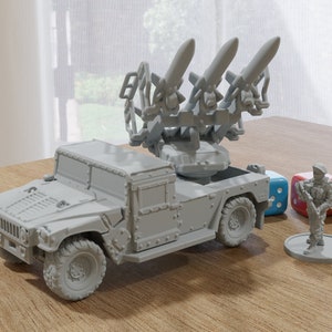 Armed Humvee (hummer) - Miniature Gaming Tabletop RPG - 28mm Vehicle - Etsy