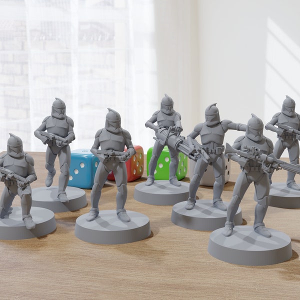 Clone Trooper Miniature - Etsy