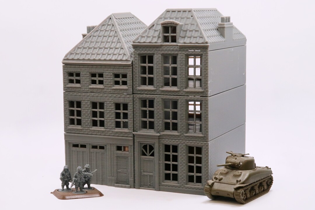 Arnhem Duo Set of Two Historical Buildings From the Netherlands 3D ...