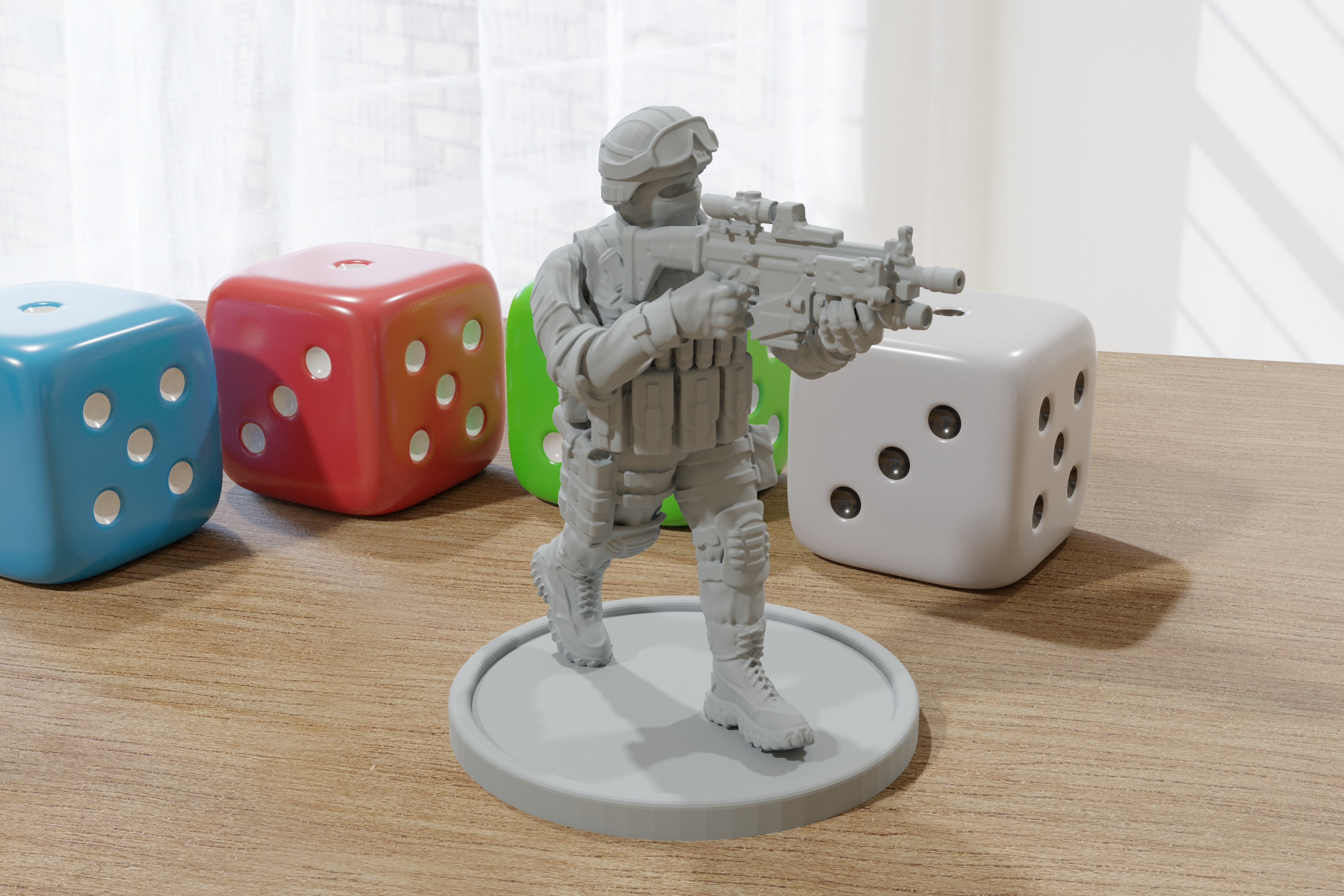 Rifle Squad Modern Wargaming Miniatures for Tabletop RPG - Etsy