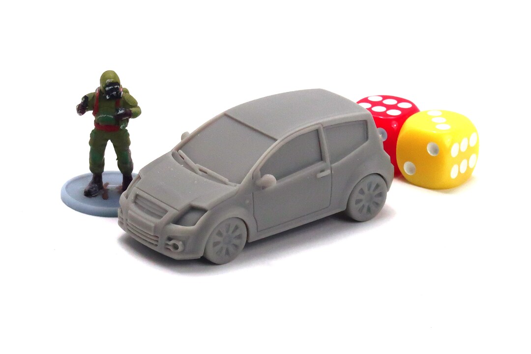 Modern Hatchback - 3D Printed Vehicle for Miniature Tabletop Wargames ...