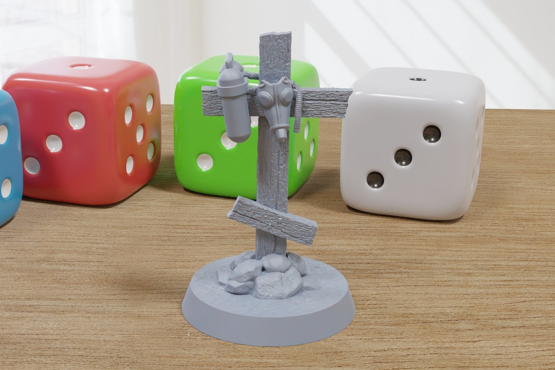 Stalker Graves - 3D Printed Terrain Tokens - Post Apocalyptic Miniature ...