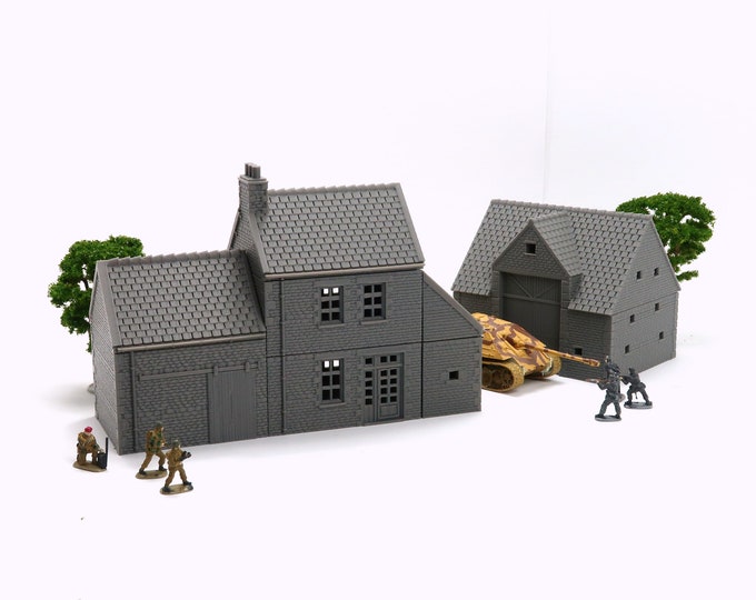 French Farm - WWII - Building - Etsy Canada