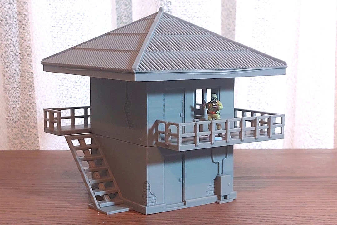 Watch Tower - Miniature Wargaming Terrain - Zona Alfa - Team Yankee ...