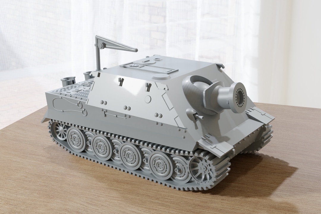 Sturmtiger / Sturmmörserwagen 606/4 WW2 German Tank - 3D Resin Printed ...