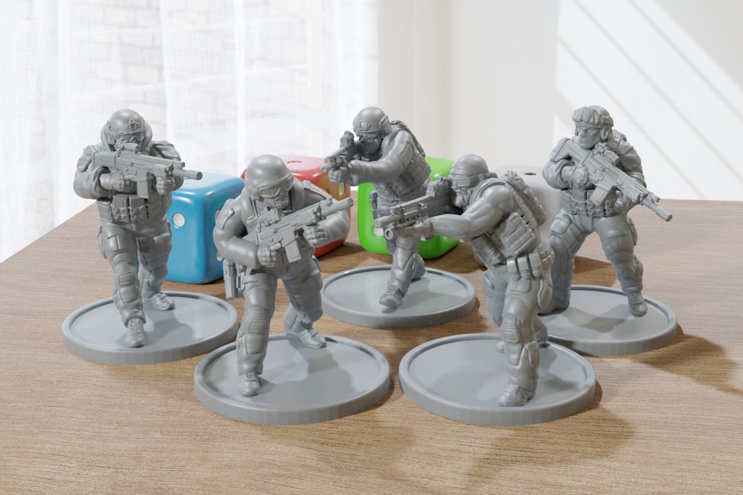US Special Forces - Modern Wargaming Miniatures for Tabletop RPG - 28mm ...