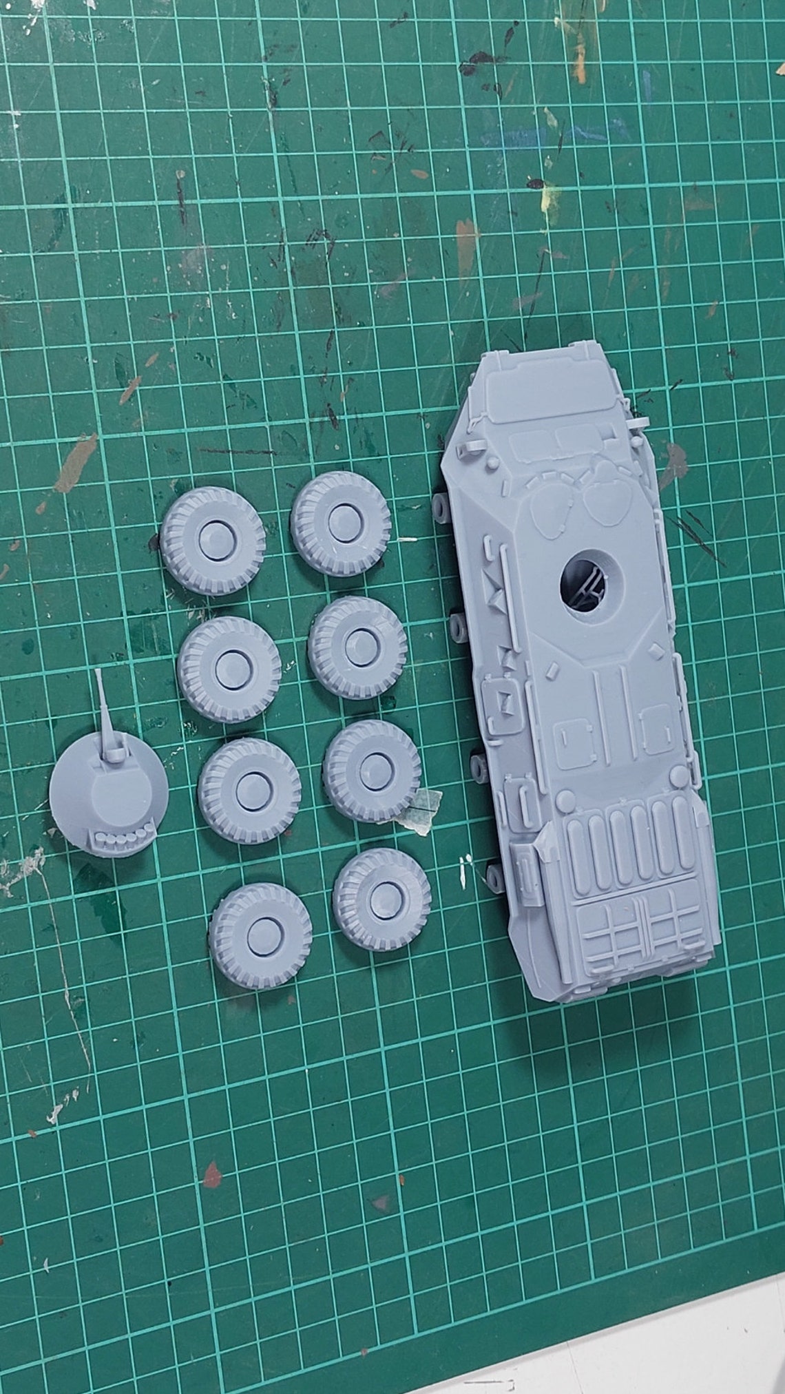 BTR-80 - Modern Wargaming Miniatures for Tabletop RPG - 28mm / 20mm ...