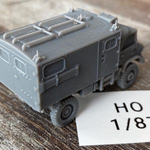 Unimog Funkkoffer (radio) - 3D Printed - 28mm Scale - Miniature ...