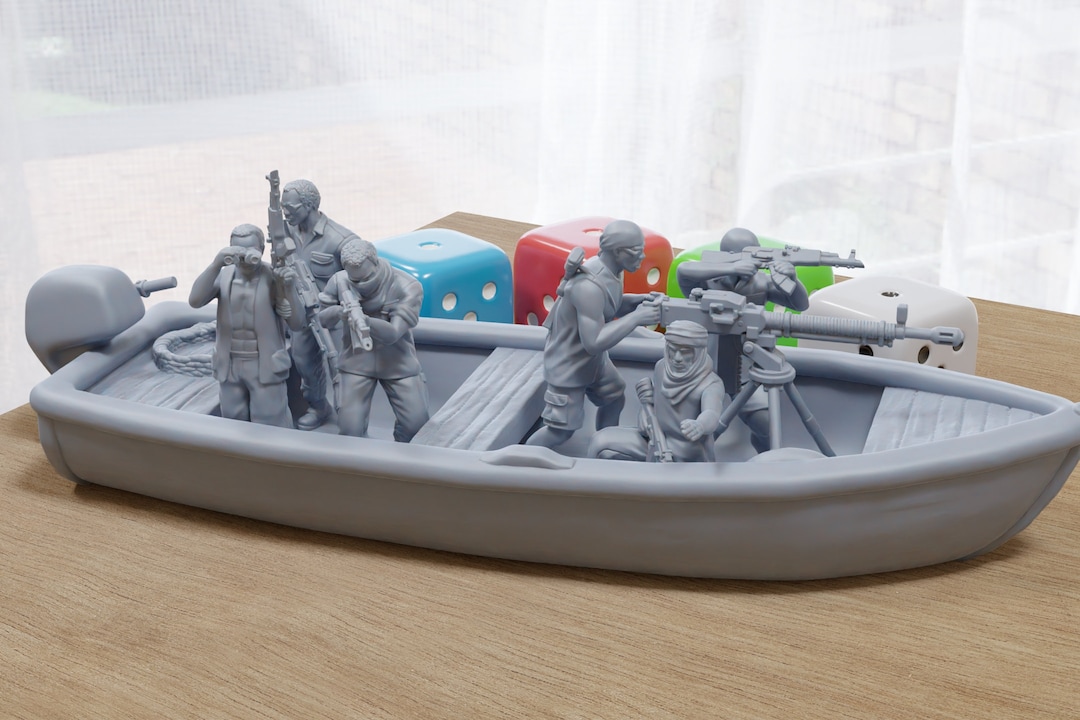 Modern Pirates - Modern Wargaming Miniatures for Tabletop RPG - 28mm ...