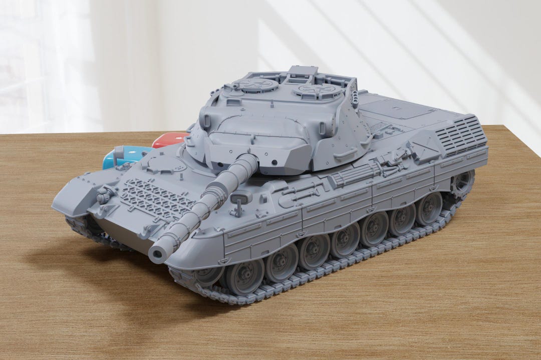 Leopard 1A1 - West German Cold War - 3D Printed Miniature Wargaming ...