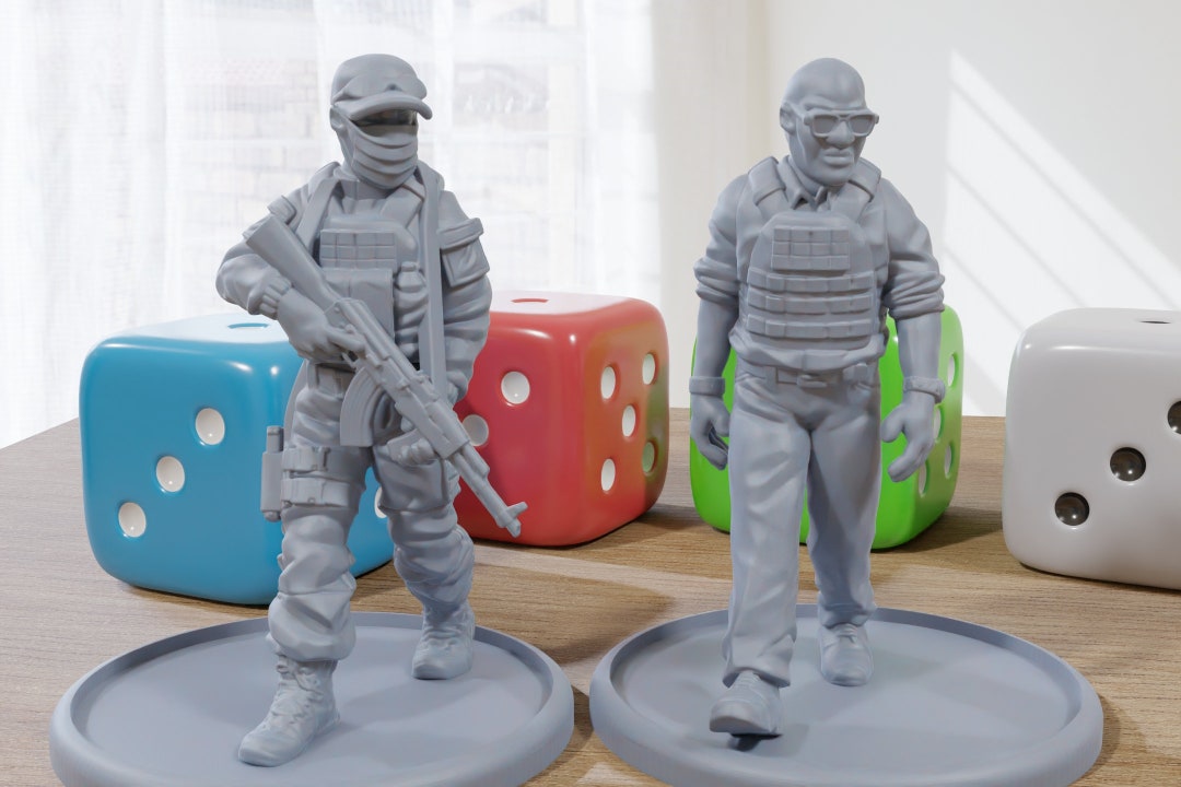 PMC VIP Escort - Modern Wargaming Miniatures for Tabletop RPG - 28mm ...