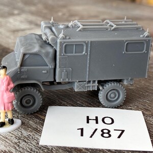 Unimog Funkkoffer (radio) - 3D Printed - 28mm Scale - Miniature ...