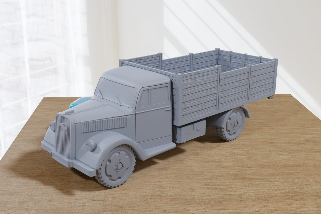 Opel Blitz 3D Resin Printed 28mm / 20mm / 15mm Miniature Tabletop ...