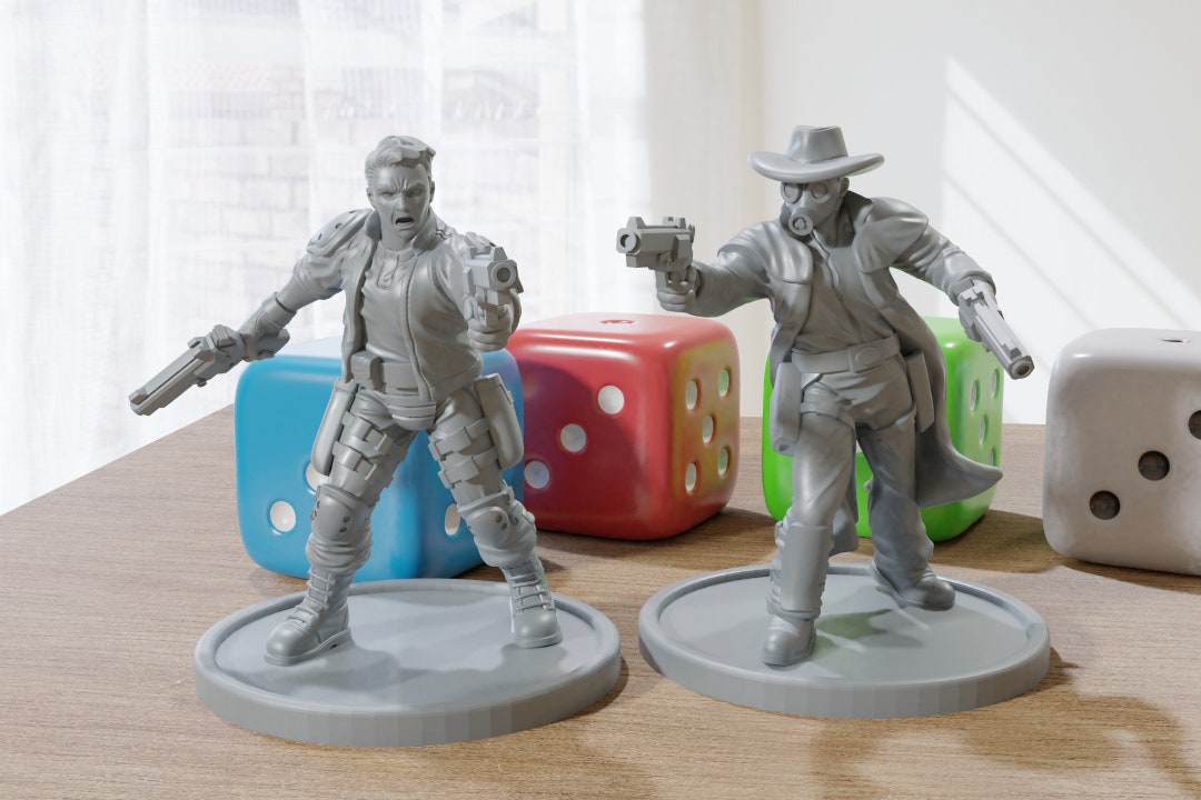Stalker Gunslingers - Post Apocalyptic Miniature for Zona Alfa ...