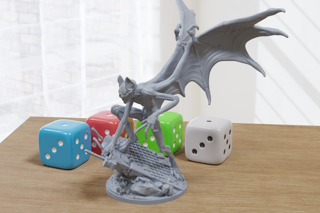 Zone Mutant Radiant Seraph - 3D Printed Minifigures - Post Apocalyptic ...