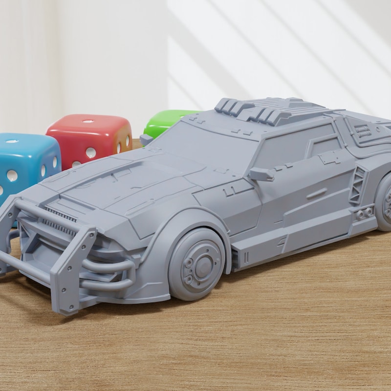 Cyberpunk Car Figure - Etsy UK