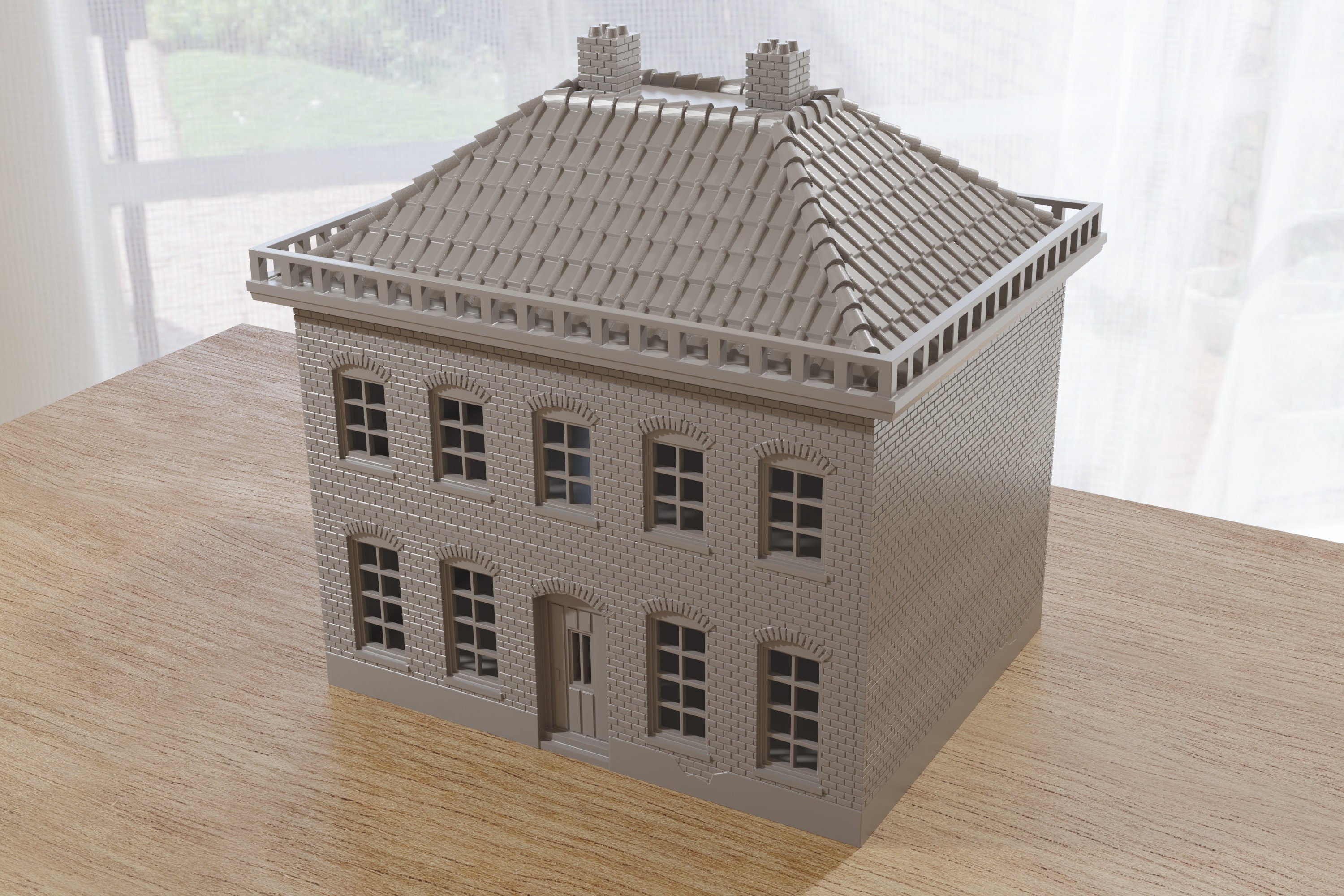 Dutch Manor House Tabletop Wargaming WW2 Terrain 15mm 20mm - Etsy
