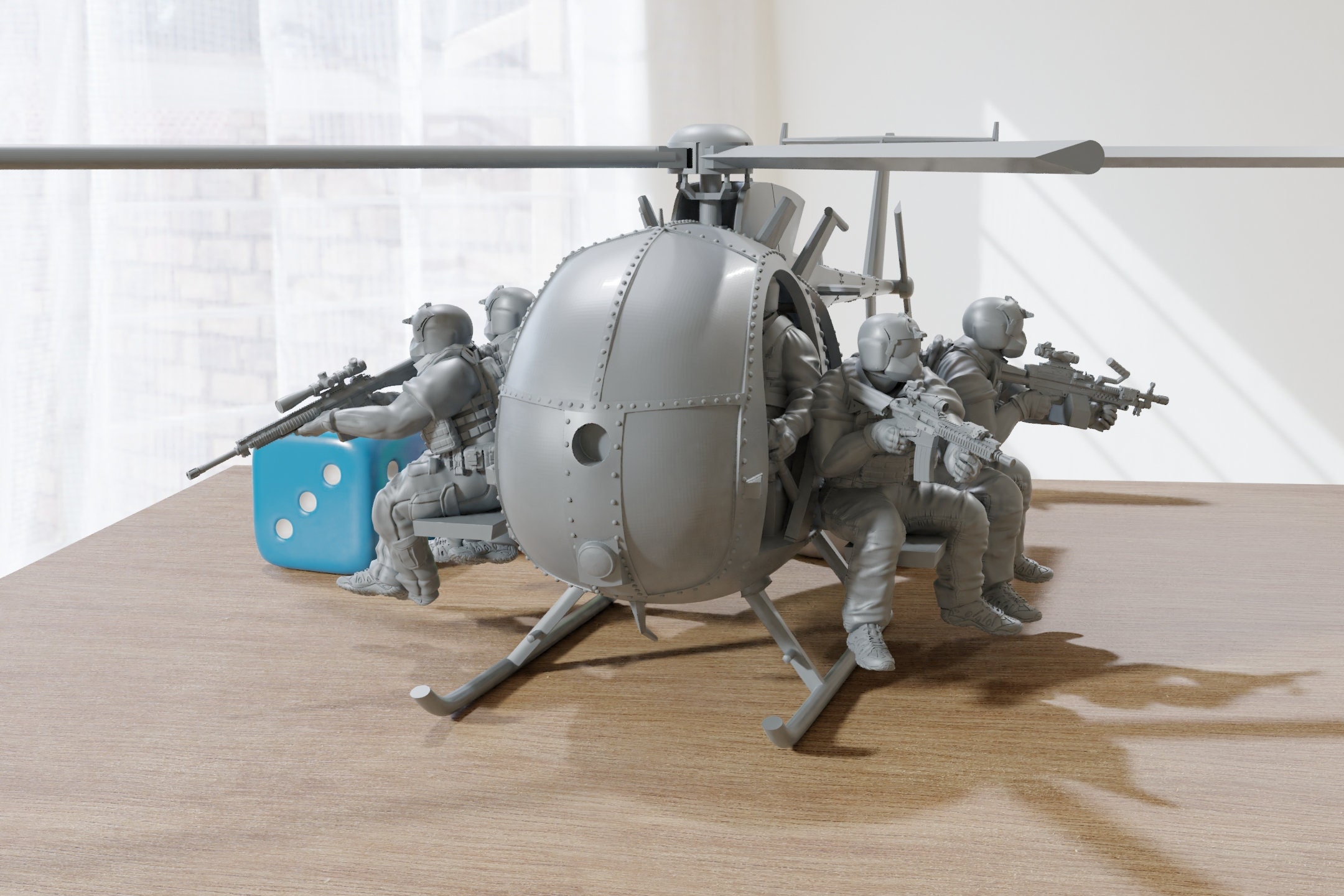 Killer Egg Boeing MH-6M Little Bird Modern Wargaming - Etsy