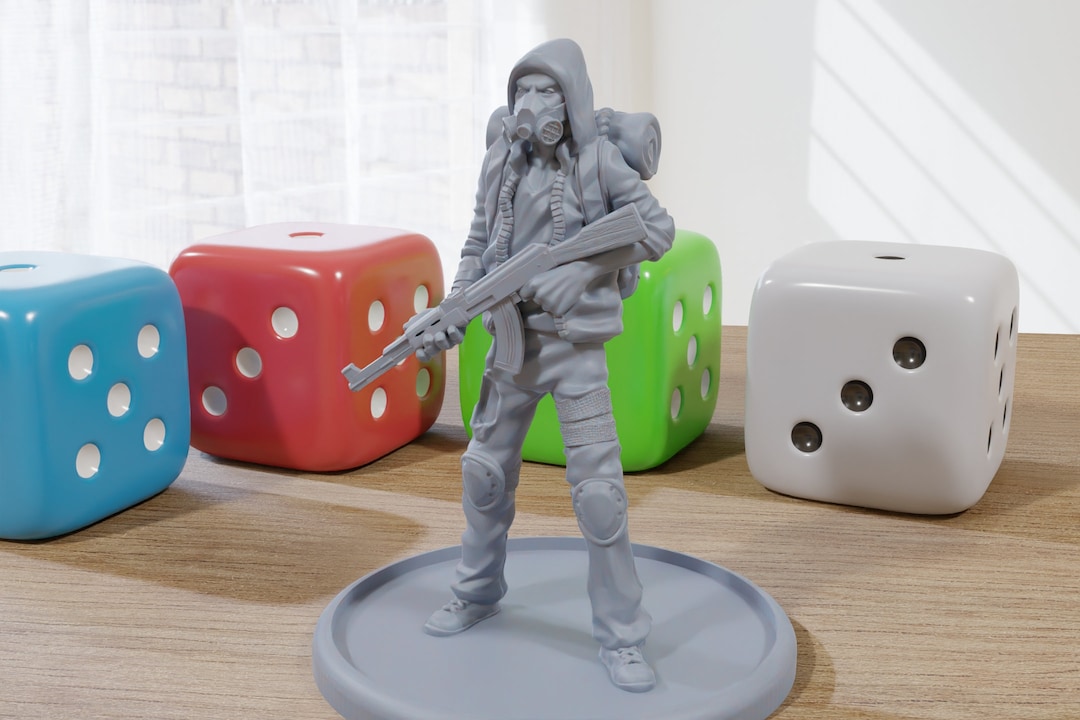 Slasher the Survivor Stalker - 3D Printed Minifigures for Post ...