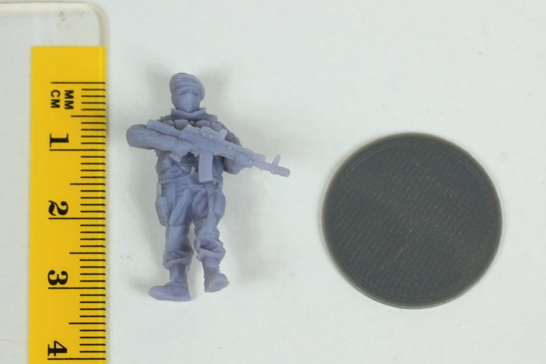 Commando Modern Wargaming Miniatures for Tabletop RPG 20mm - Etsy
