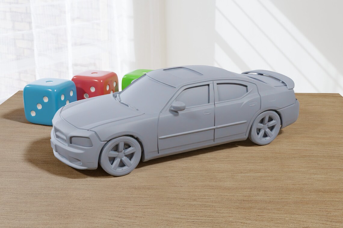 Modern Sedan - 3D Printed Vehicle for Miniature Tabletop Wargames TTRPG ...