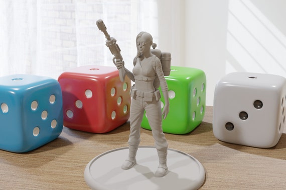 Pyro Girl 28mm / 32mm Post Apocalyptic Minifigure Ideal - Etsy