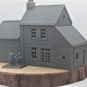 Normandy French Farmhouse - Tabletop Wargaming WW2 Terrain | Proxy 3D ...