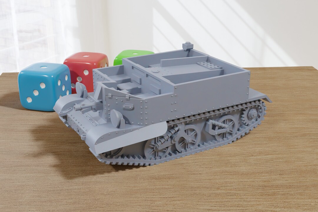 Universal Carrier MK I - British WW2 Vehicle - 3D Resin Printed 28mm ...