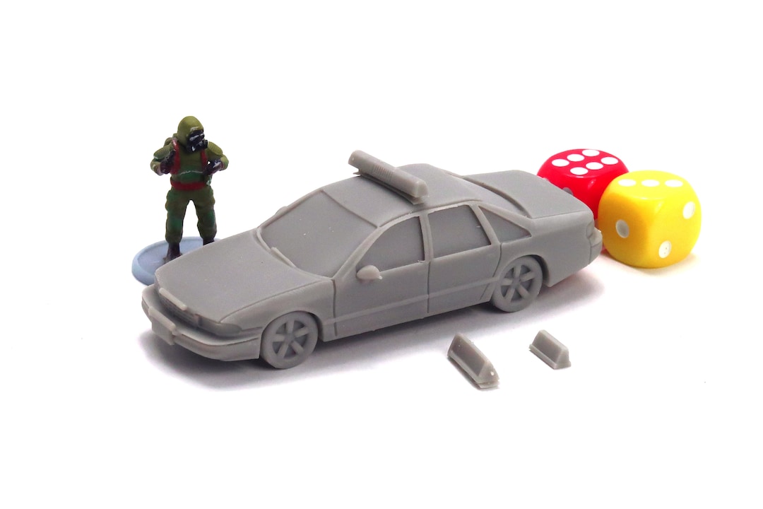 Chevi American Car - 3D Printed Vehicle for Miniature Tabletop Wargames ...