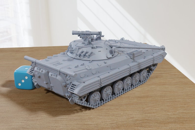 BMP-2 Soviet Infantry Fighting Vehicle - 3D Resin Printed 28mm / 20mm ...